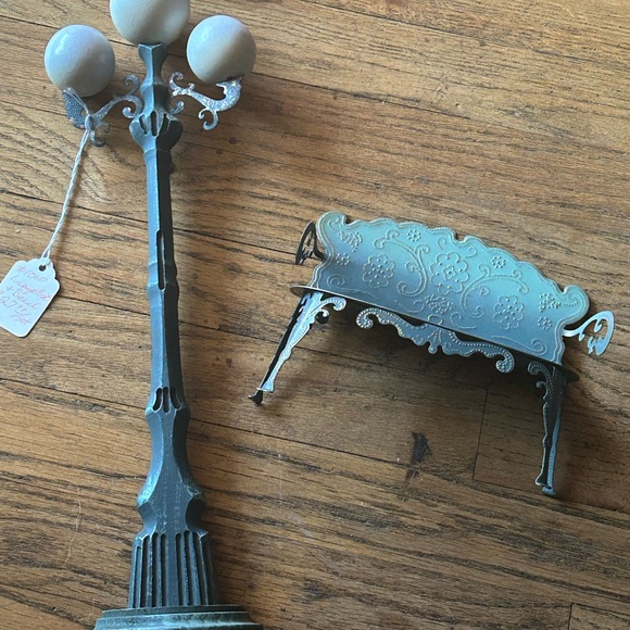 Home Interiors | Accents | Home Interiors Lamp Post Bench 4 | Poshmark